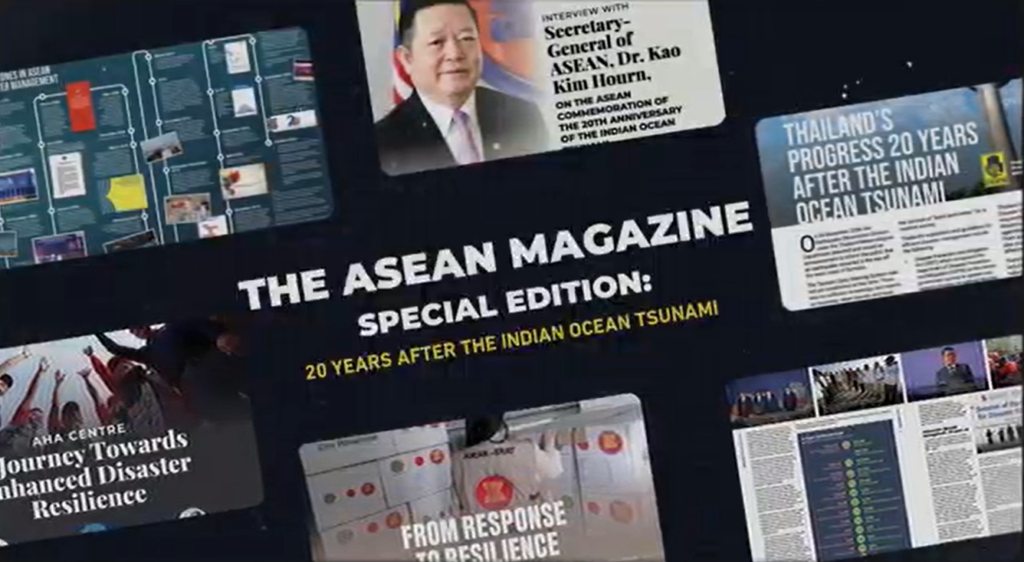 The ASEAN Magazine Special Edition: "20 Years After the Indian Ocean ...